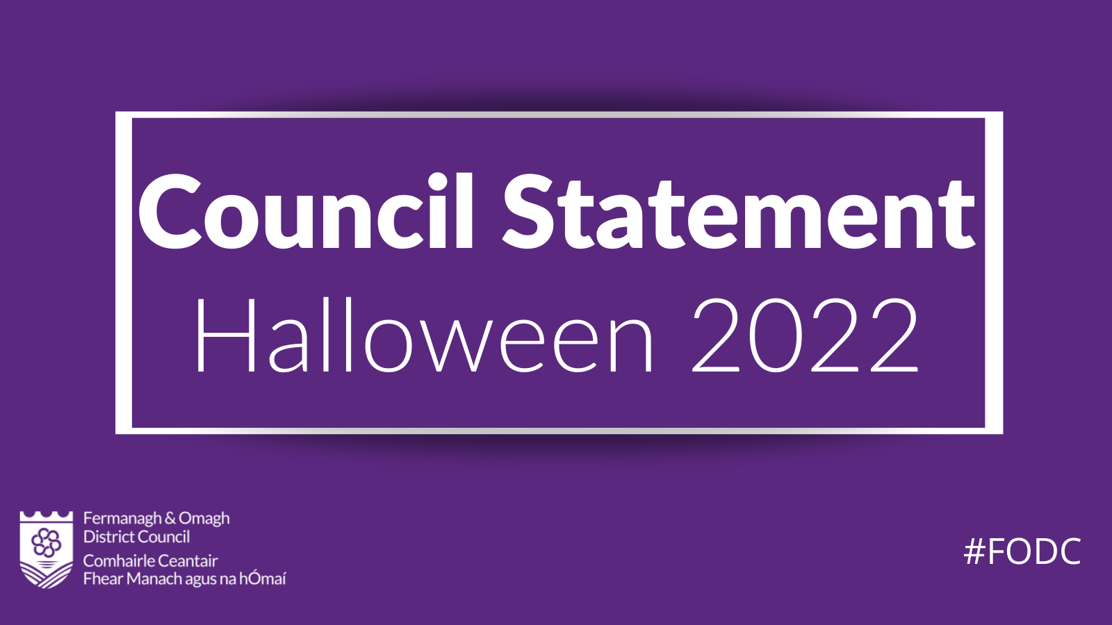 Council Statement – Fermanagh & Omagh District Council