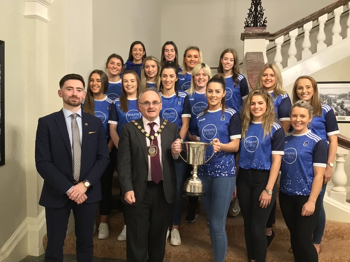 Council Chair hosts reception for Kinawley Brian Borus GFC Ladies Team ...