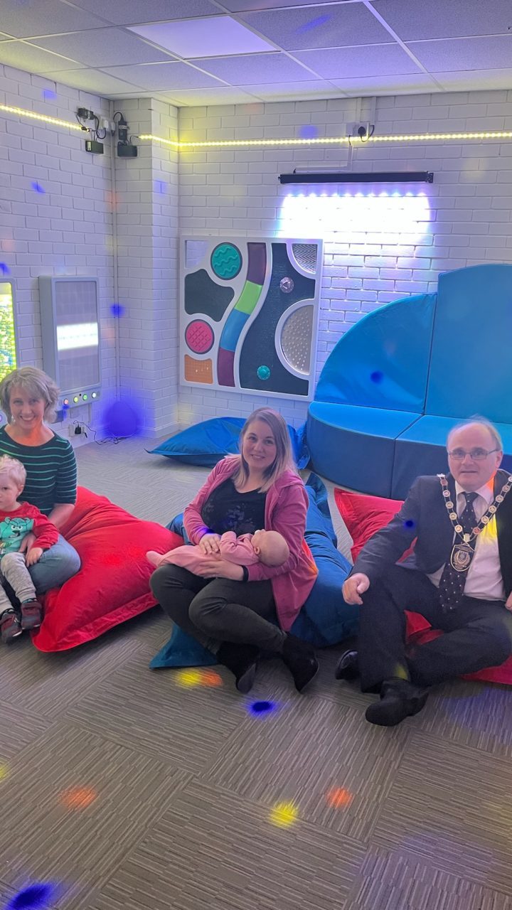 Sensory room open at Bawnacre Centre – Fermanagh & Omagh District Council