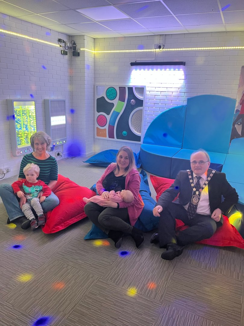 Sensory room open at Bawnacre Centre – Fermanagh & Omagh District Council