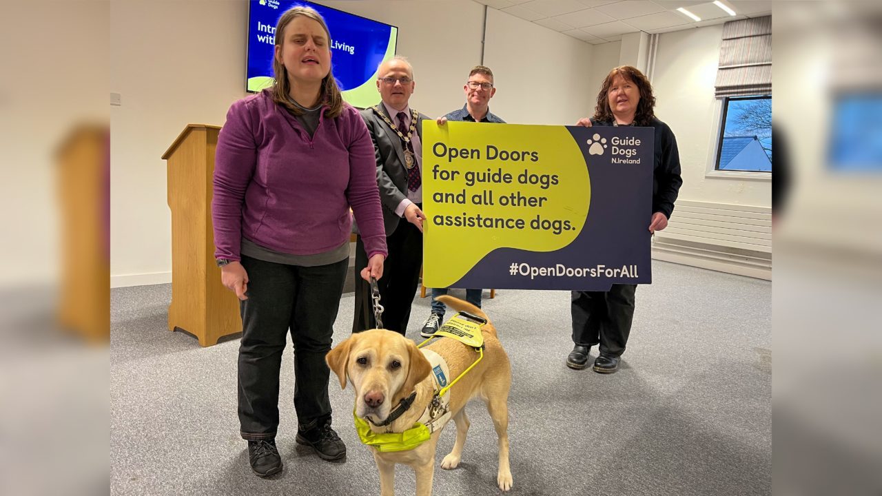 Council Chair supports 'Open Doors' for guide dog owners – Fermanagh ...