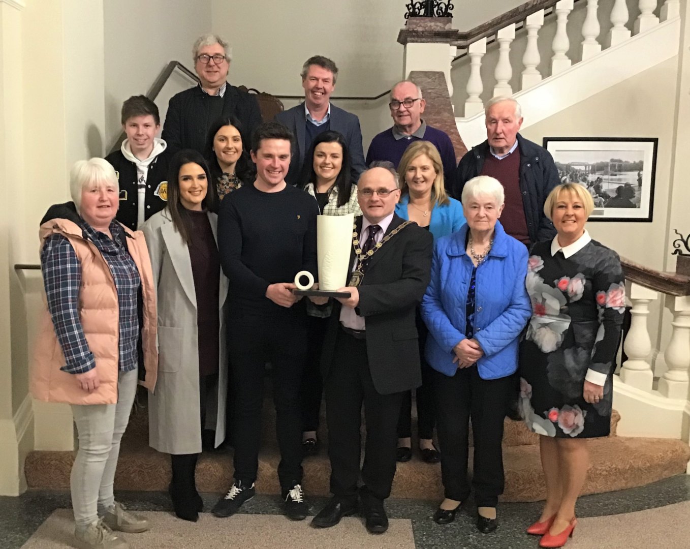 Chair hosts reception for Junior World Rally Champion Co-Driver and ...