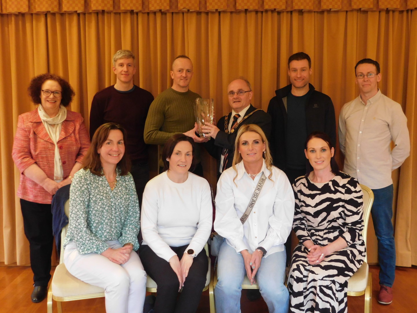 Council Chair hosts reception for Omagh Harriers and Sprint Academy ...