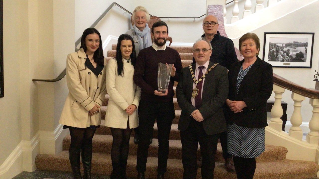 Council Chair hosts reception for Irish Triple Jump Champion Conall ...