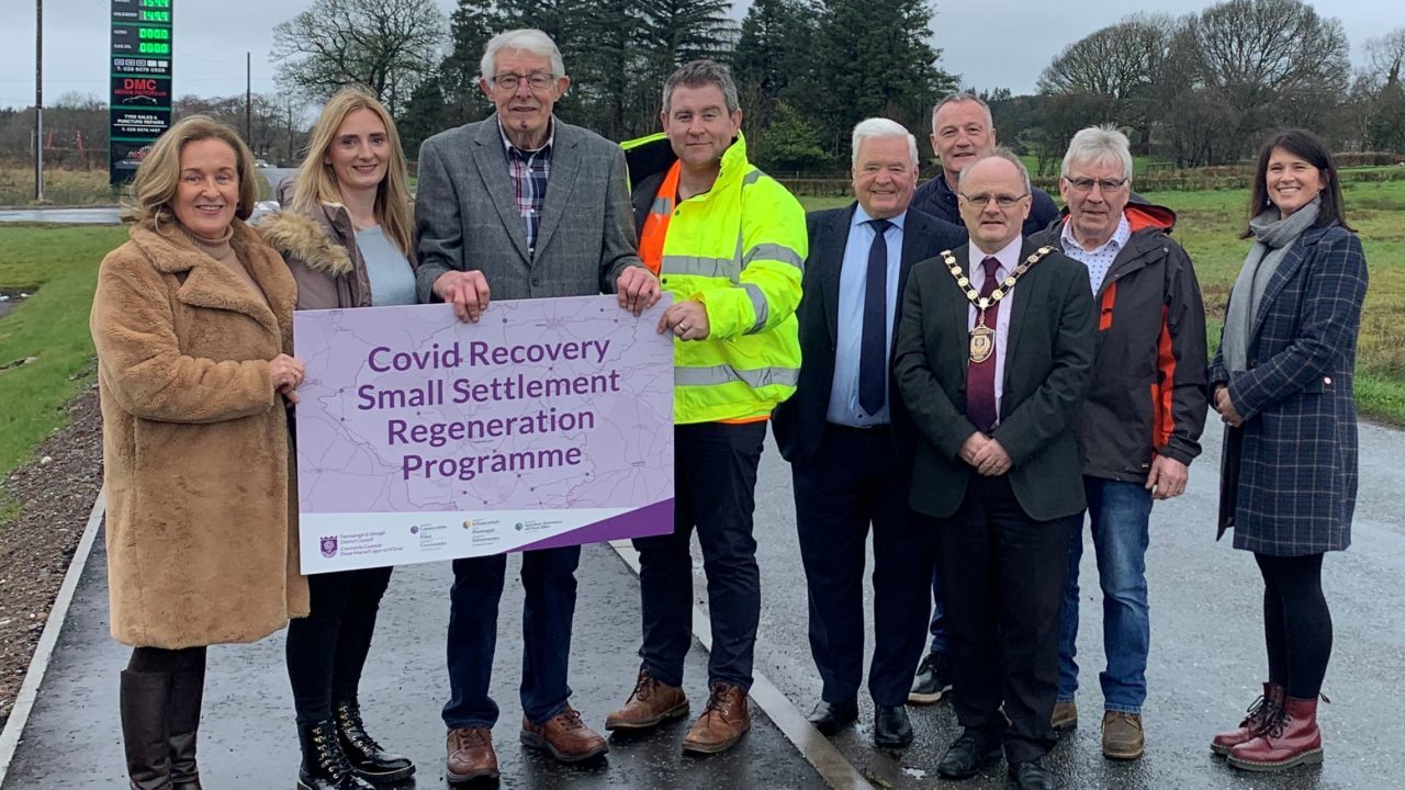 Village Enhancement Project completed in Carrickmore – Fermanagh ...