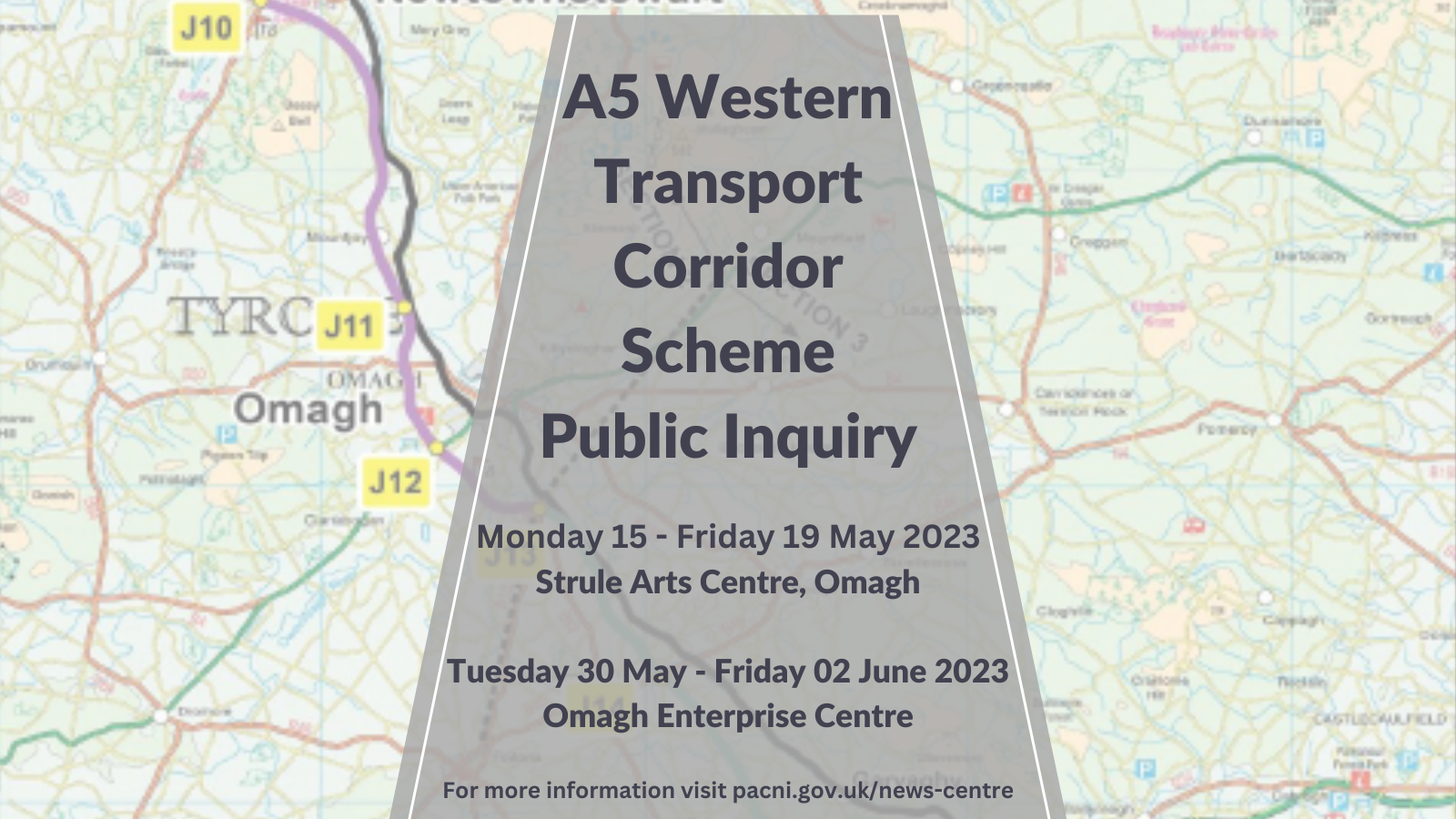 A5 Western Transport Corridor Scheme Public Inquiry reopens – Fermanagh ...