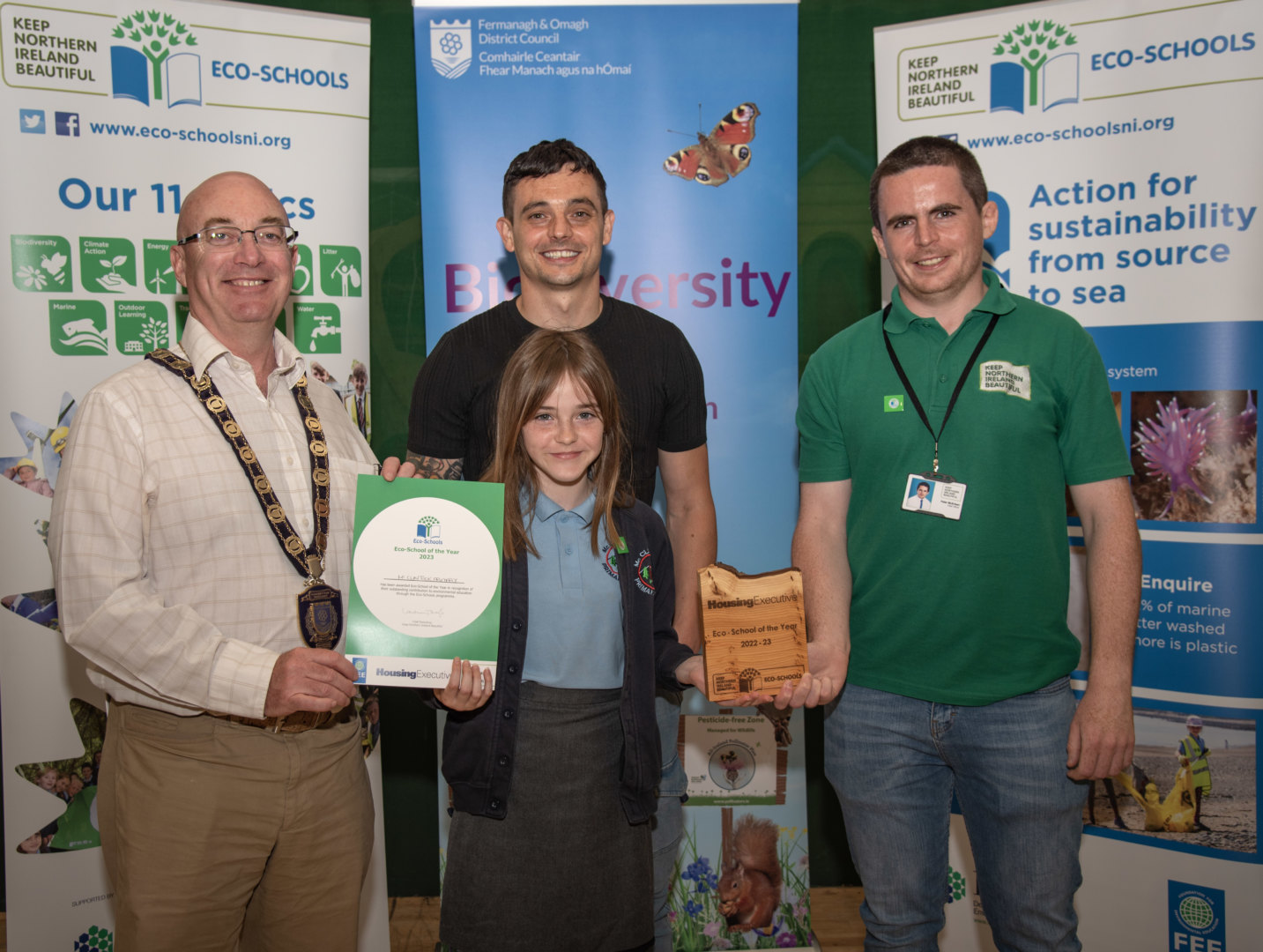 Schools in the Fermanagh and Omagh Council Area Celebrate Eco-Schools Green Flag Awards ...