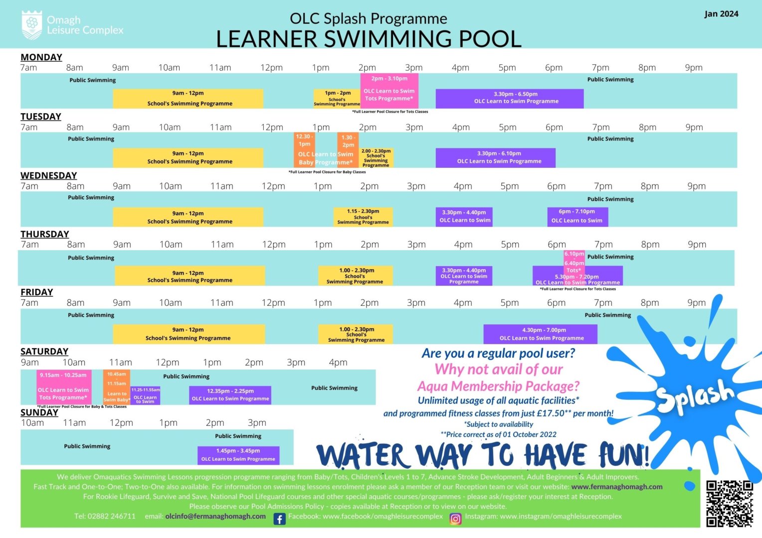 Swimming – Fermanagh & Omagh District Council