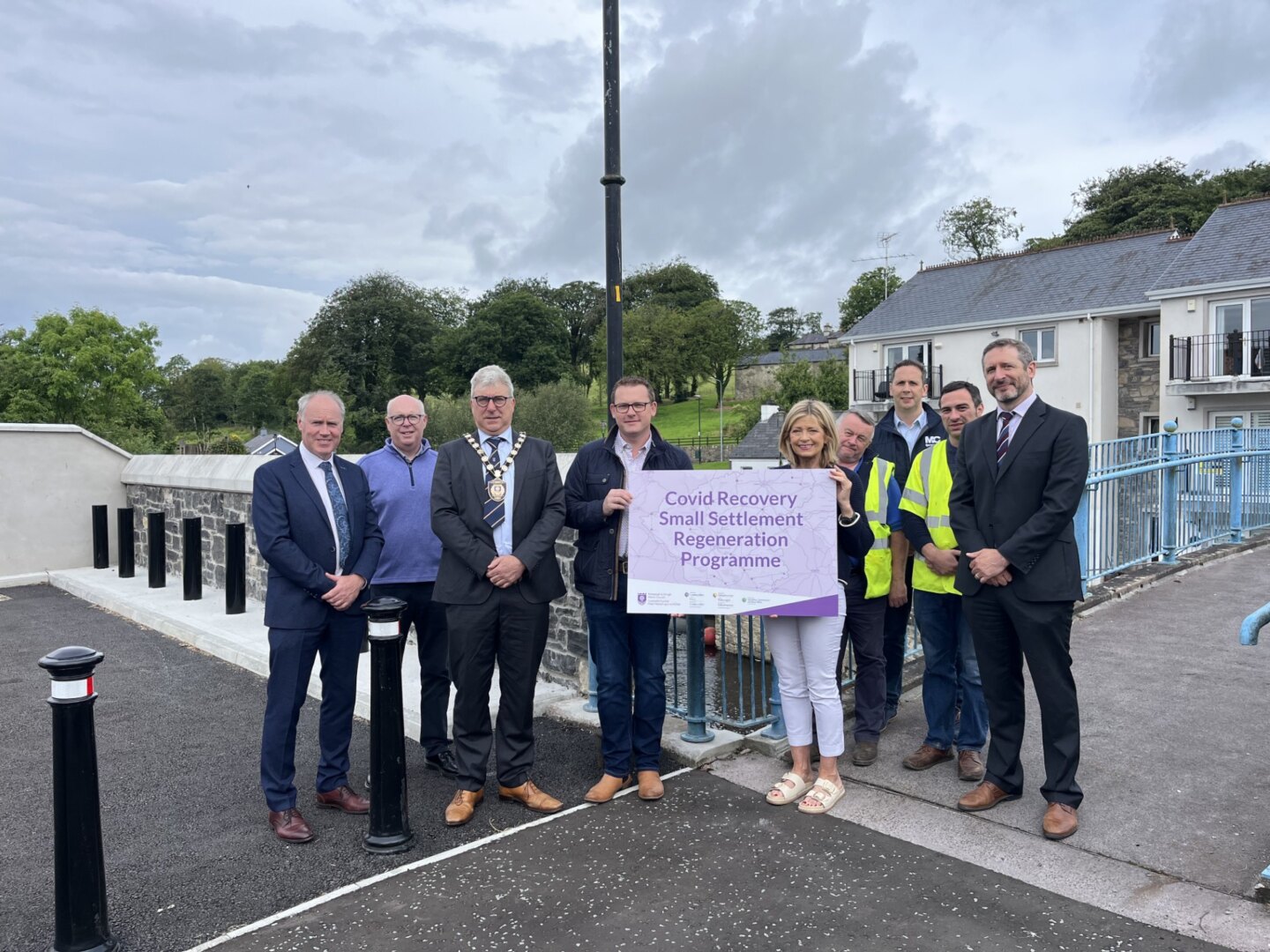 Kesh Footbridge reopens after upgrade works – Fermanagh & Omagh ...