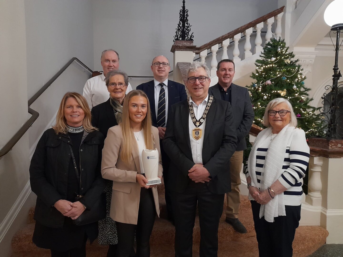 Council Chair hosts a reception for Casey Howe – Fermanagh & Omagh ...