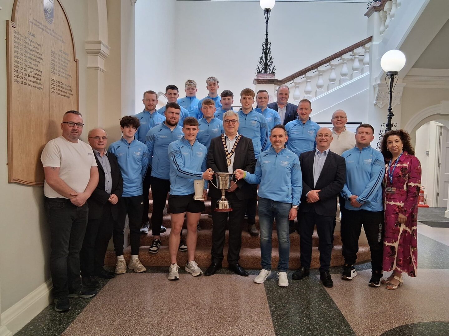 Council Chair hosts a reception for the South West College Corn na Mac ...